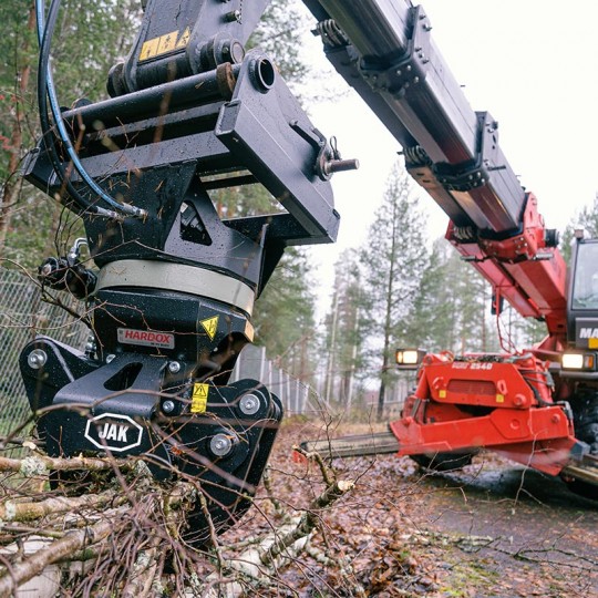 Grappin coupeur JAK avec couronne à vis sans fin - general materiel